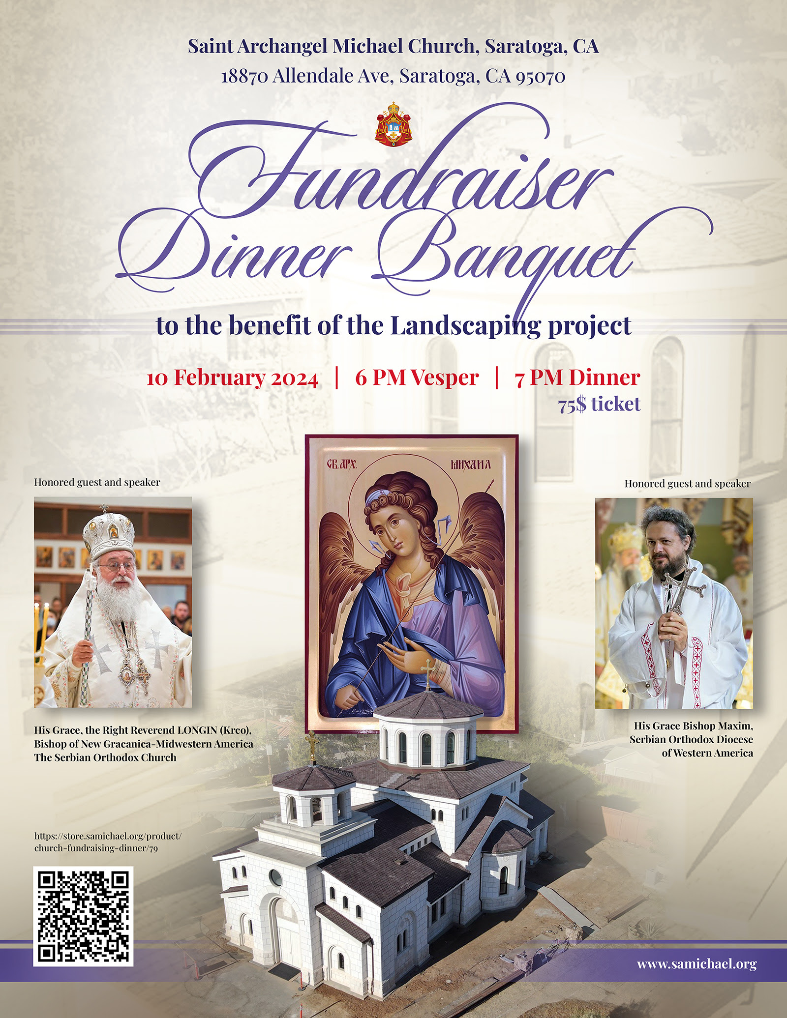 Church Building Fundraiser – St Archangel Michael